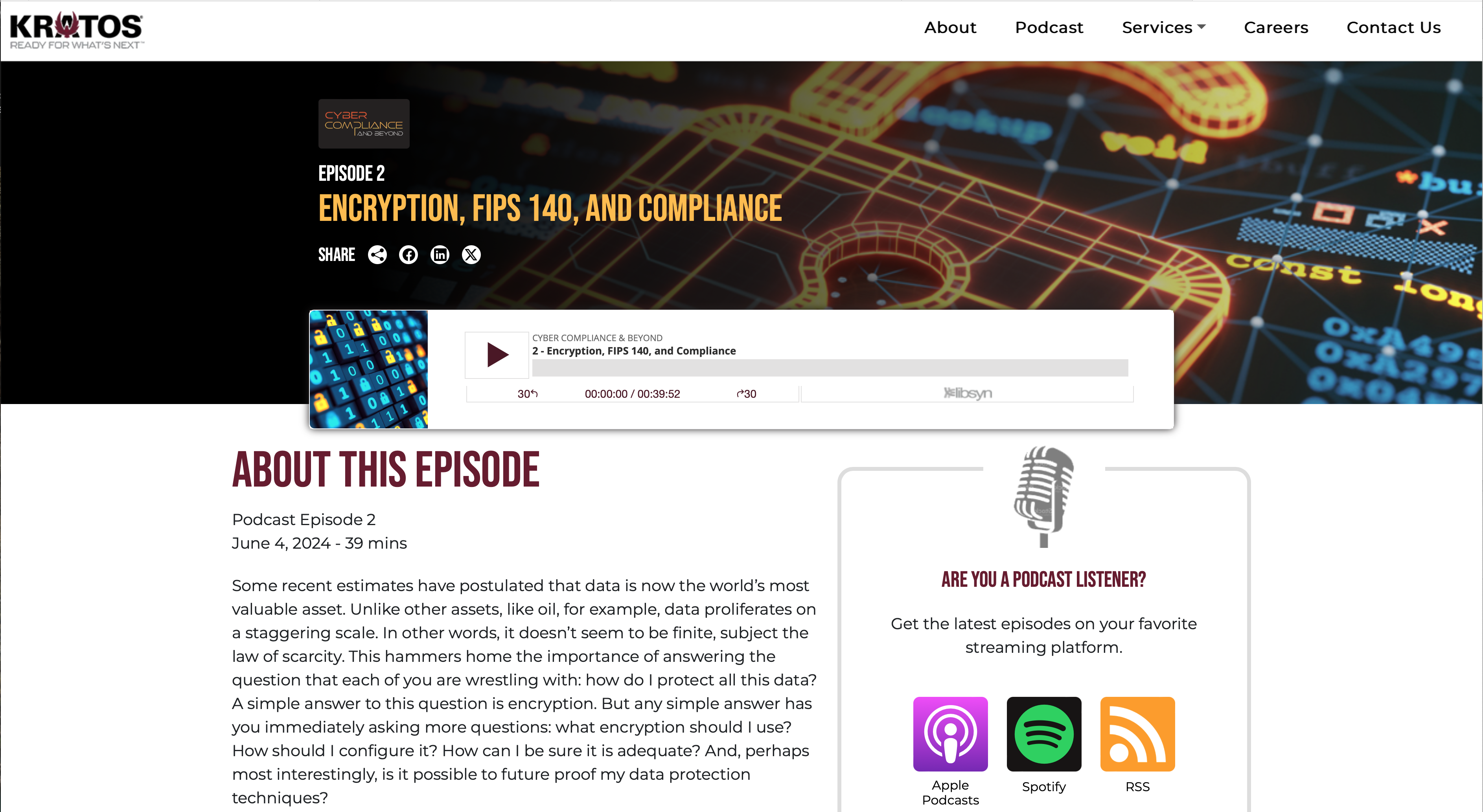 Evgeny Gervis Featured on Kratos Podcast